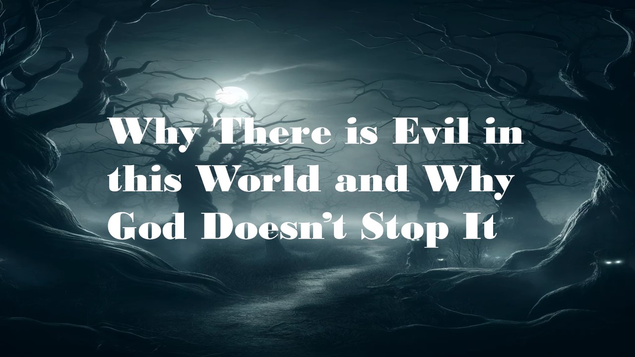 Why There is Evil in this World and Why God Doesn’t Stop It? – Richard Bahr