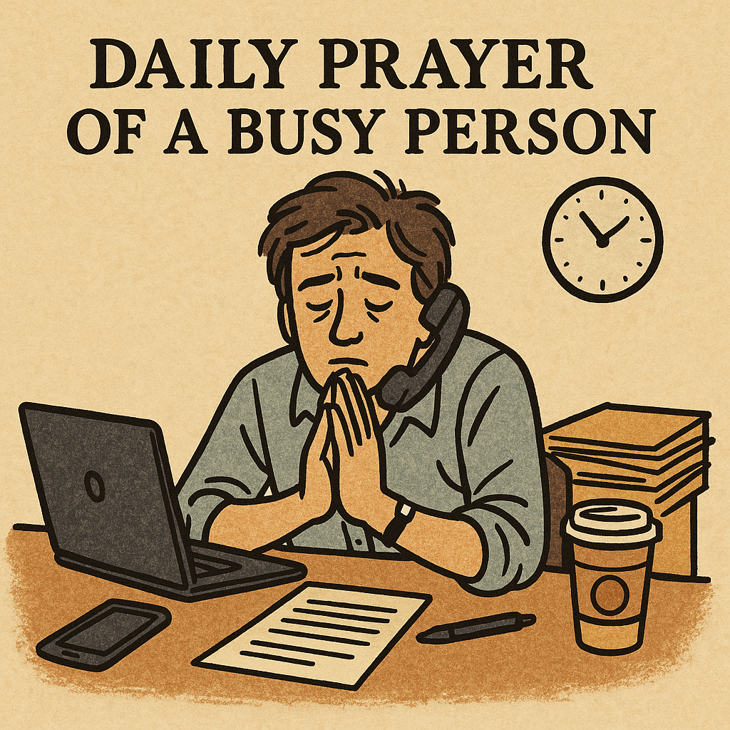 Daily Prayer of a Busy Person – Richard Bahr